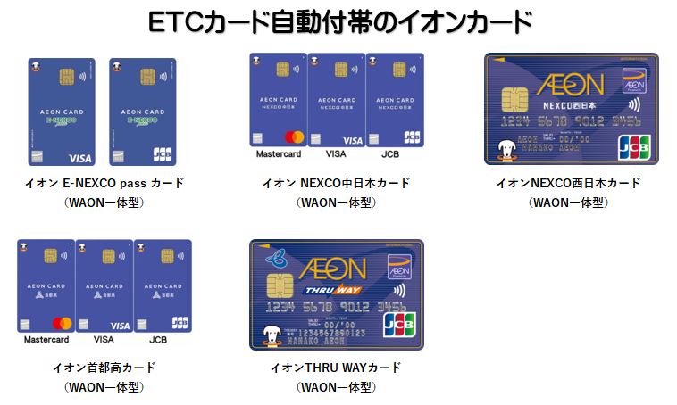 WAON一体型のイオンカードの分類・比較と選び方、おすすめのカード | WAON info